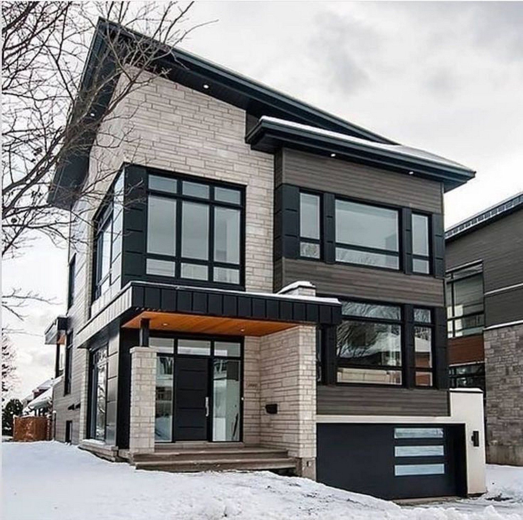 44 idées de conception de maisons de style moderne - Maison Bonte ...