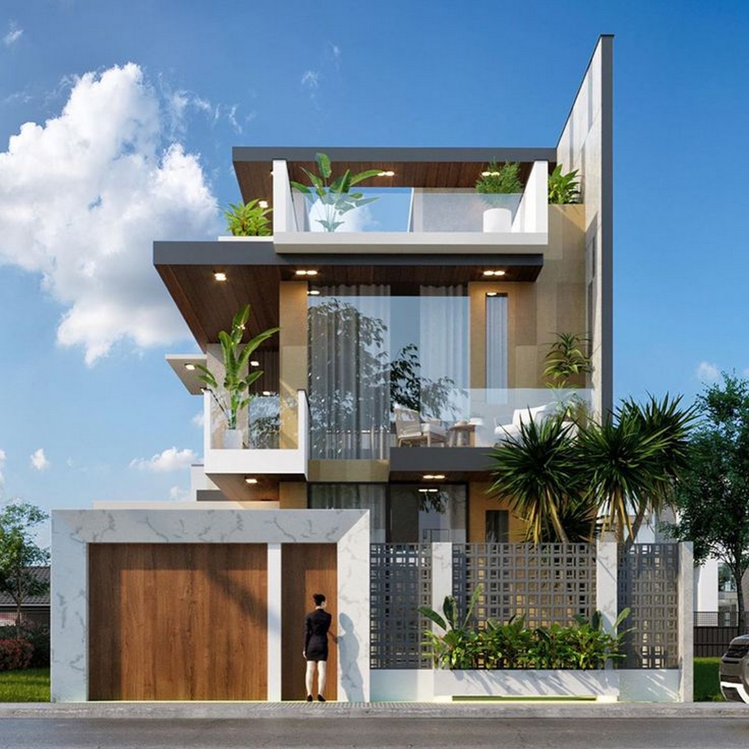 88 superbes idées de design de maison moderne - Maison Bonte : Votre ...