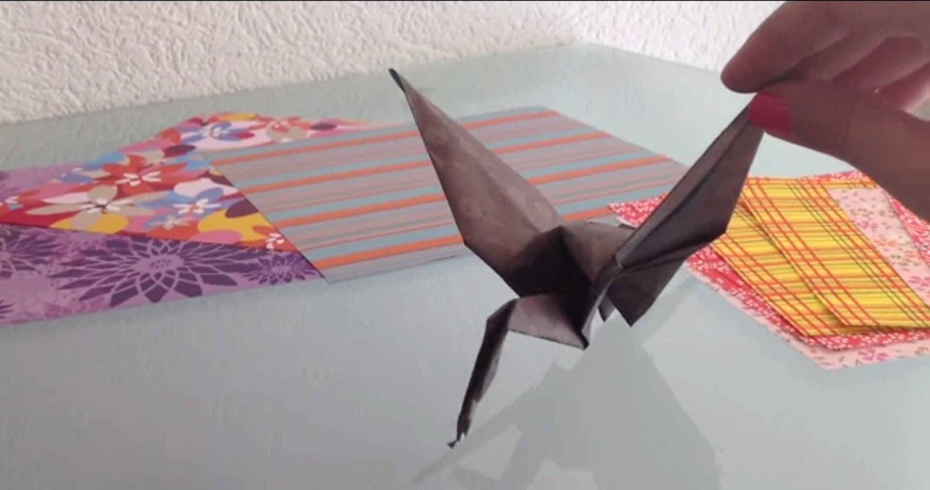 Comment fabriquer un mobile en origami