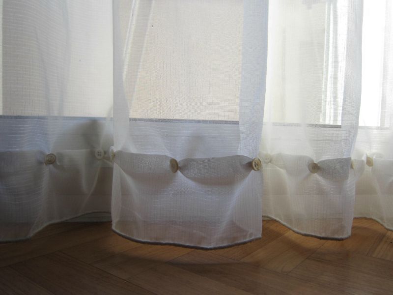 Comment faire un ourlet de rideau sans couper