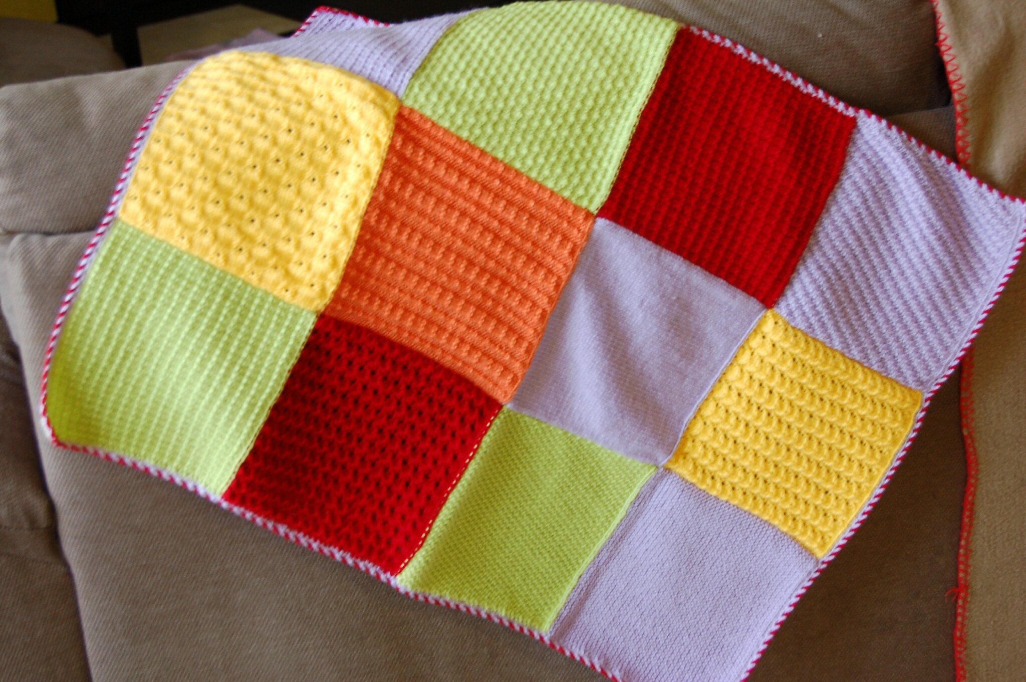 Comment faire un plaid en tricot