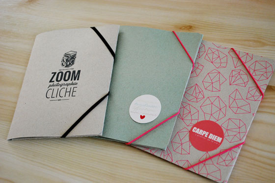 Comment faire une pochette en carton