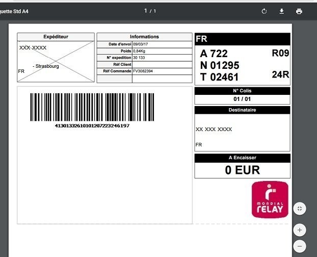 Comment Imprimer tiquette Retour Mondial Relay