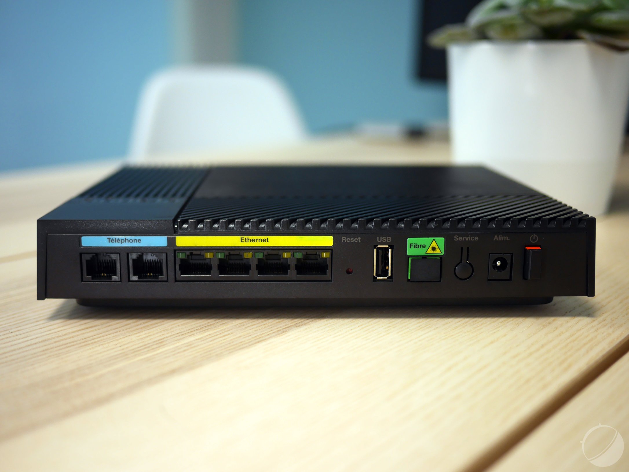 Où ranger box Internet