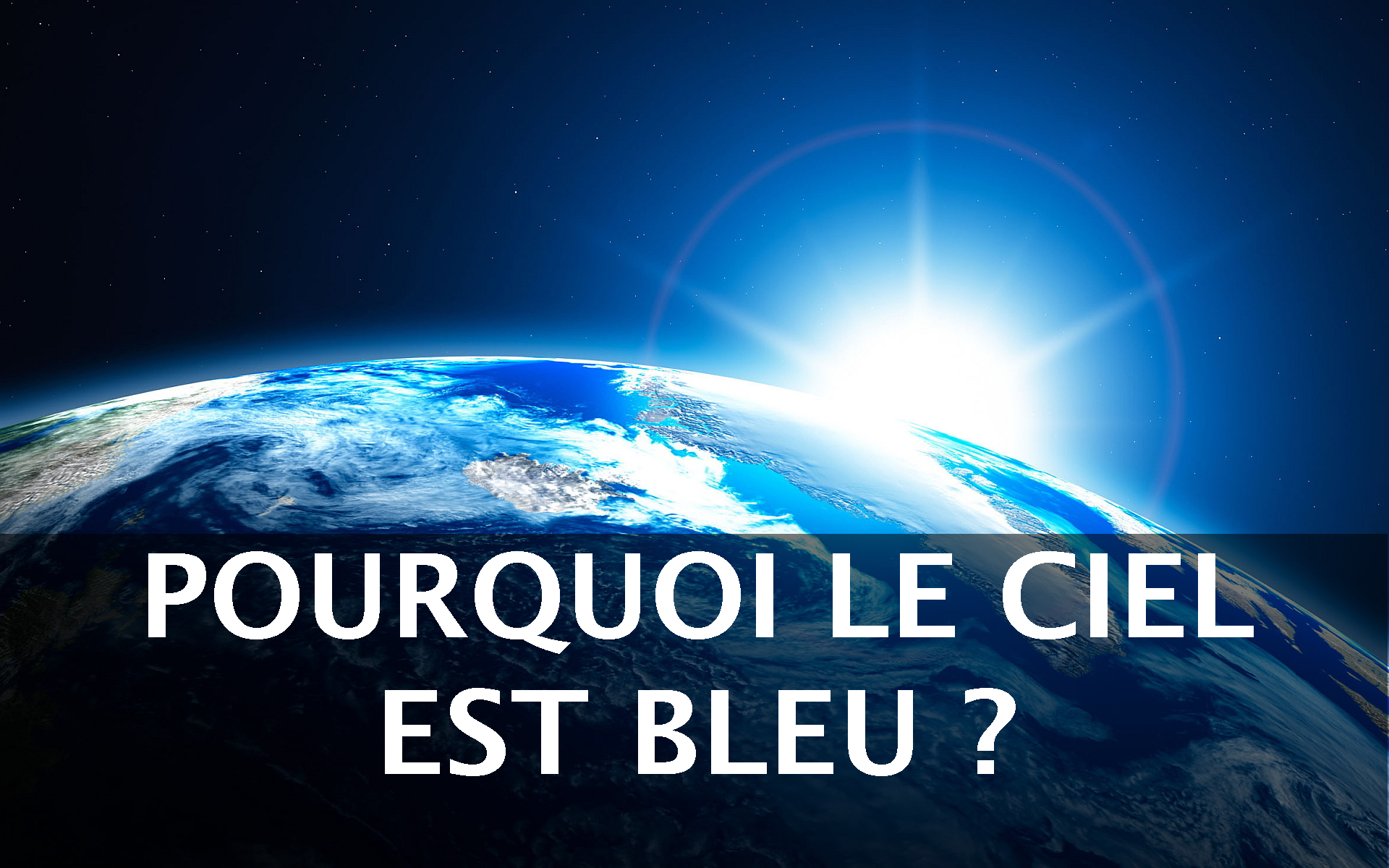 Pourquoi le bleu est bleu