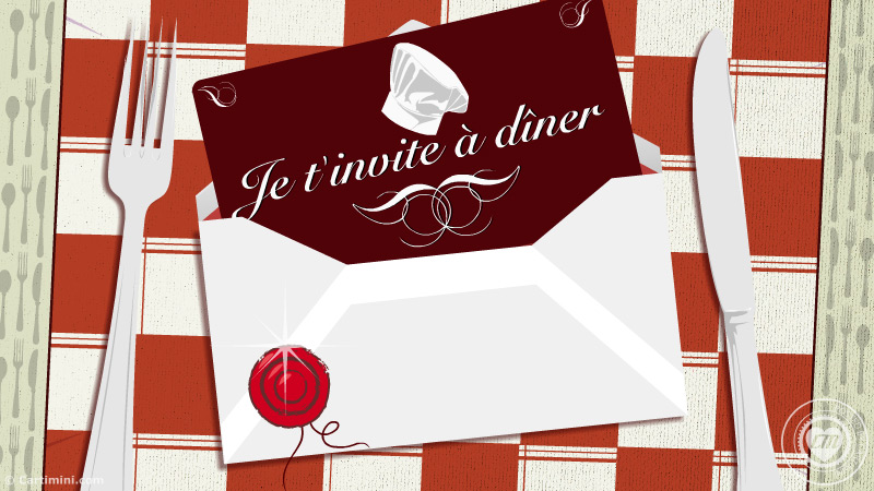 Idee Cadeau Invitation Repas : Carte d’invitation restaurant – BYTKCK