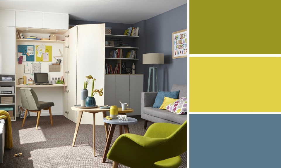 Quelle couleur va bien avec le vert