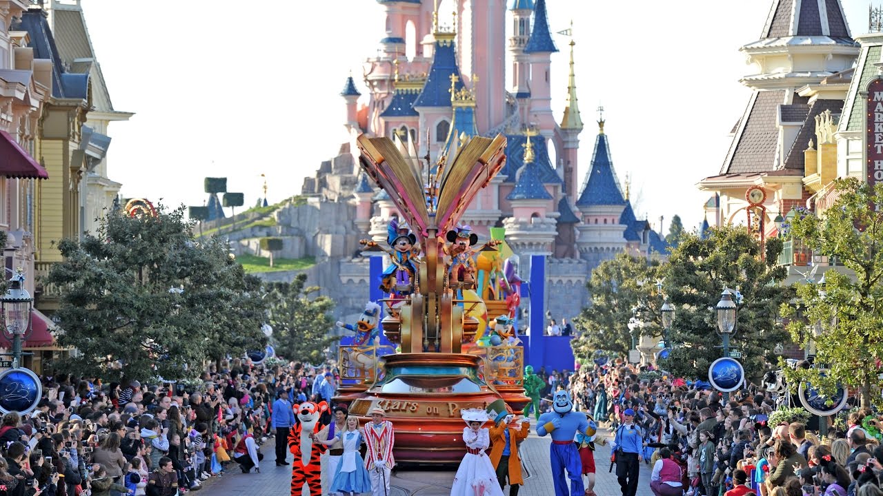 Quelle heure la parade de Disney