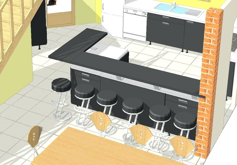 Quelle largeur pour un bar de cuisine