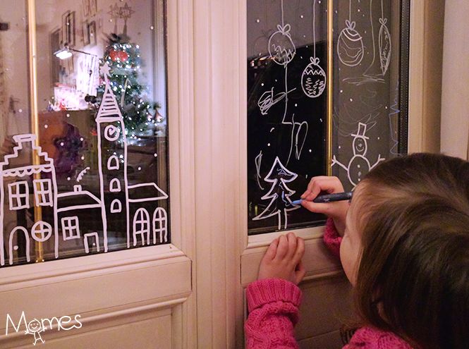 Quelle peinture pour dessiner sur les vitres