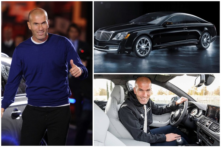 Quelle voiture a Zinédine Zidane